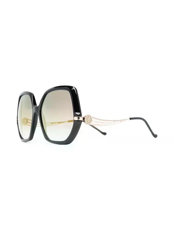 Elie Saab Oversized Frame Sunglasses