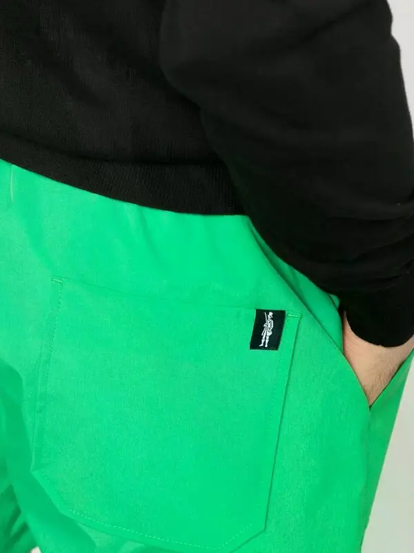 Mackintosh Captain Elasticated Waistband Shorts - Green