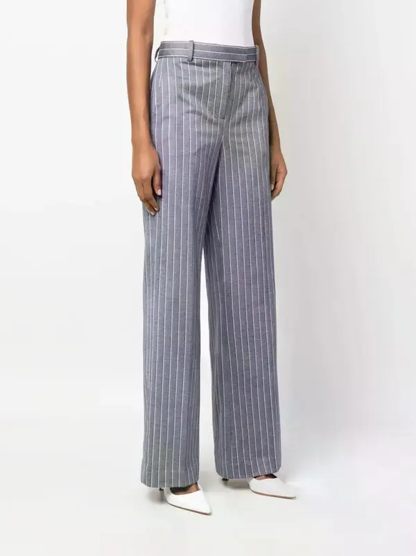 CIRCOLO 1901 Pinstripe Flared Trousers