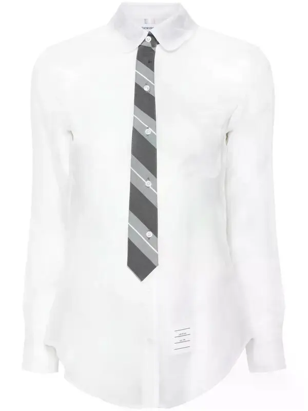 Thom Browne Organza Silk Shirt