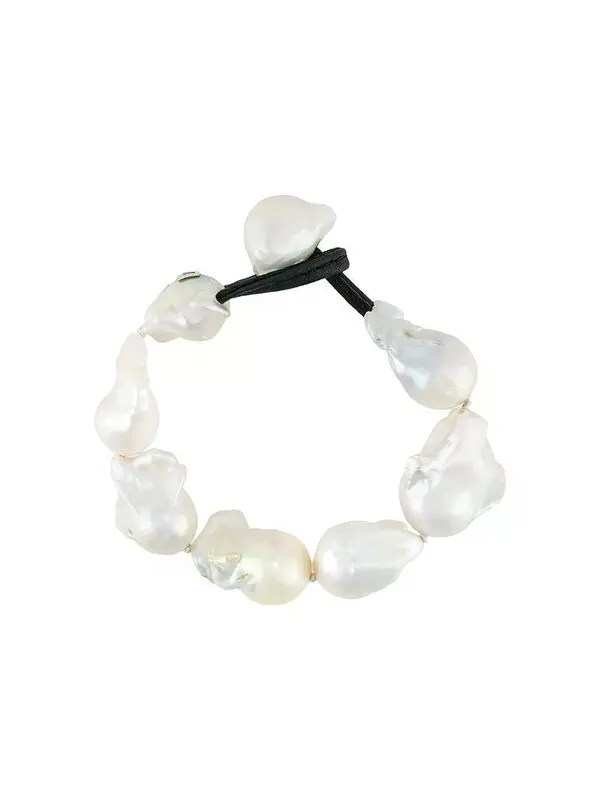 MONIES Pearl-embellished Bracelet - White