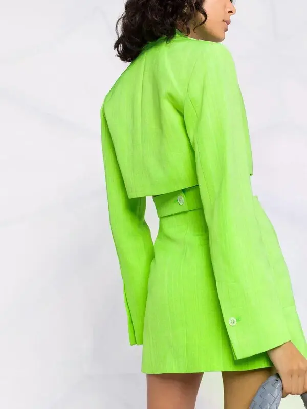 Jacquemus Bari Tailored Dress With Cut-out Detailing