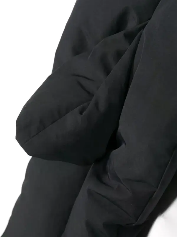 JIL SANDER Down Padded Scarf - Black
