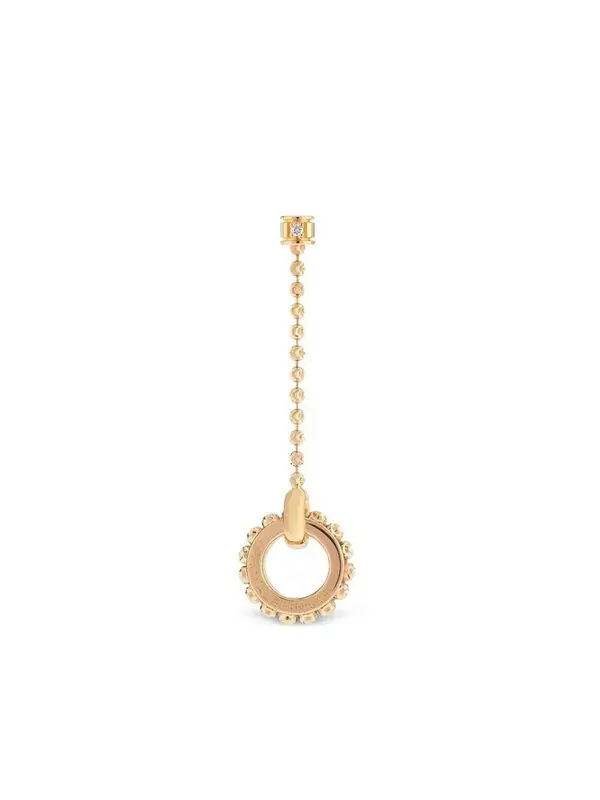 OFFICINA BERNARDI 18kt Yellow Moon Dora Diamond Earrings - Gold