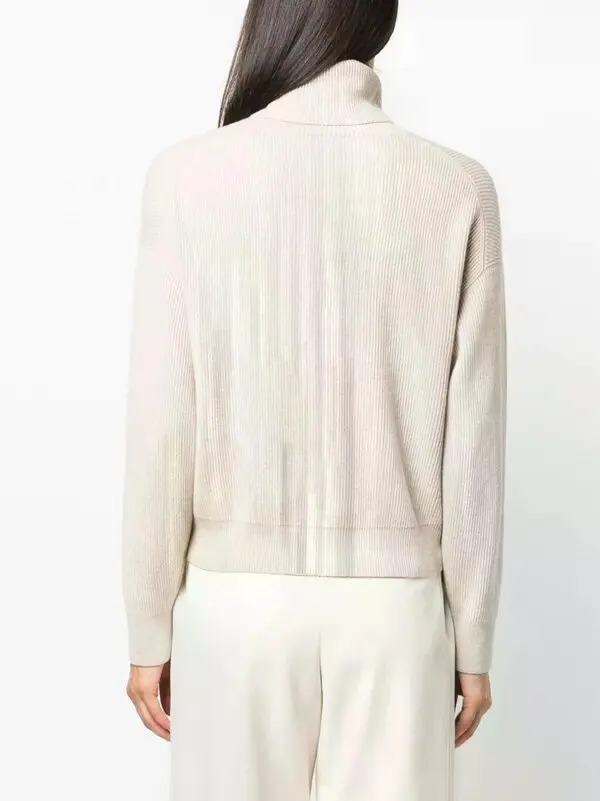 Brunello Cucinelli Ribbed-knit Wool-blend Jumper