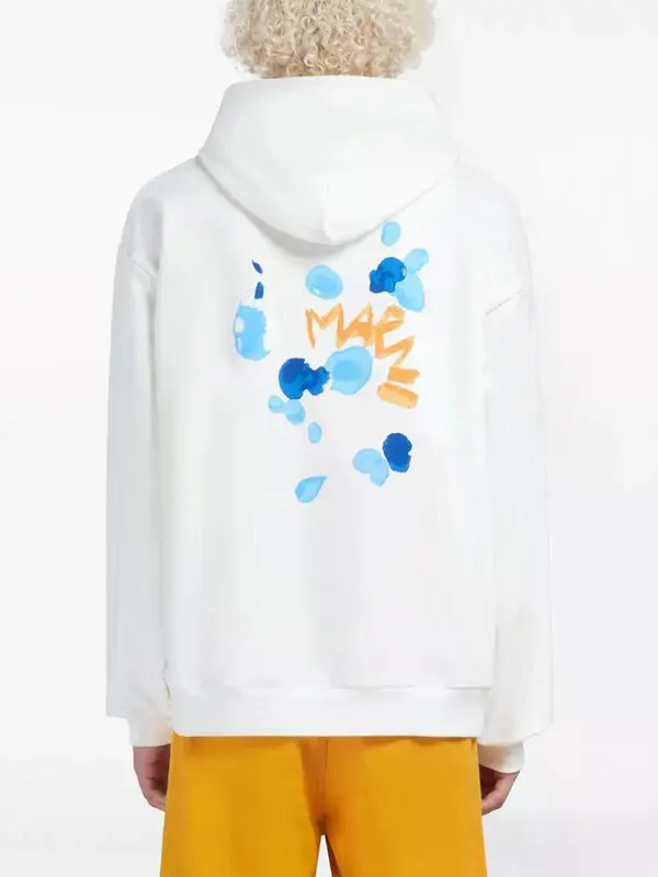 Marni Logo-print Cotton Hoodie