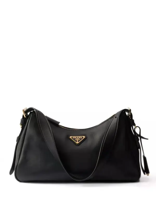 Prada Medium Aimée Shoulder Bag - Black