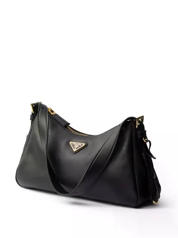 Prada Medium Aimée Shoulder Bag - Black