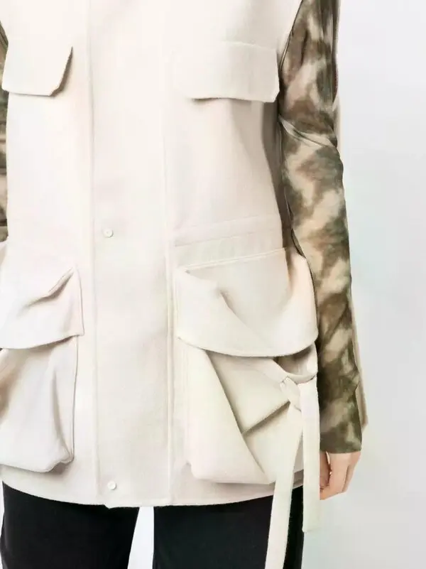JNBY Multiple-pocket Wool Vest