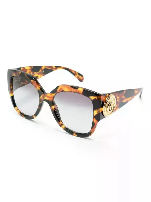 Gucci Oversized Tortoiseshell Sunglasses