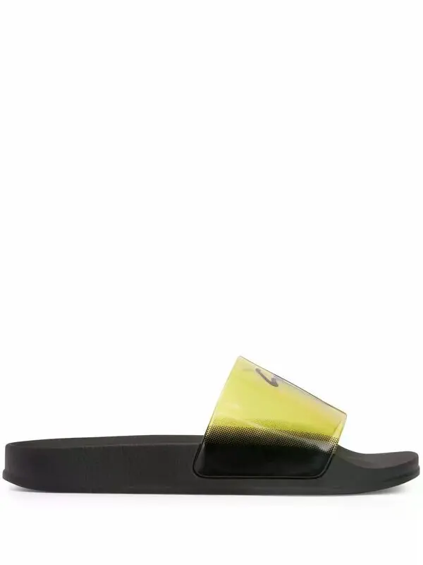 GIUSEPPE ZANOTTI Brett Vinyl Slides - Yellow