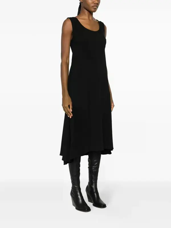 JIL SANDER Scoop-neck Midi Dress