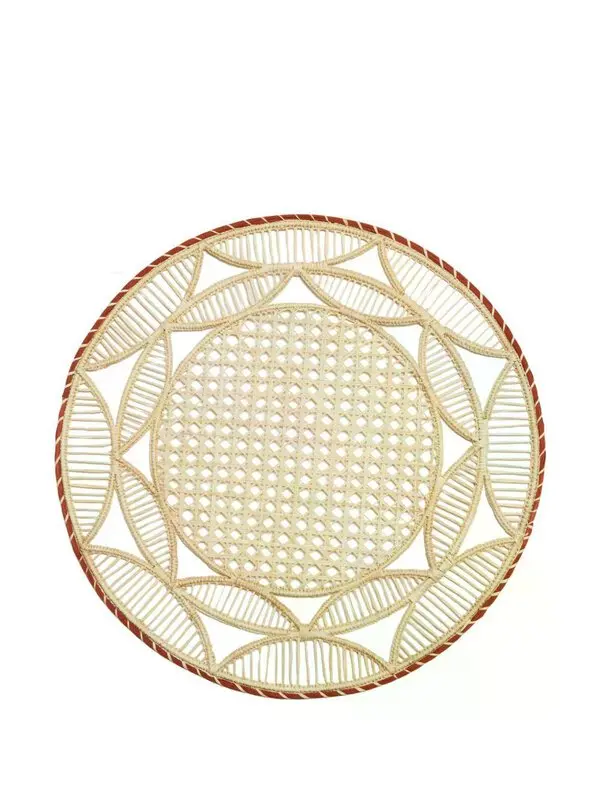 La DoubleJ Round Raffia Placemat