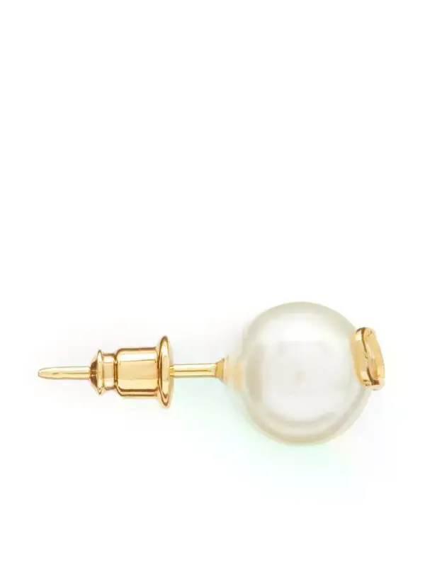 Valentino Garavani Vlogo Signature Pearl Stud Earrings