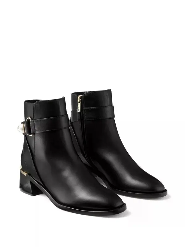 JIMMY CHOO Noor 45mm Ankle Boots - Black