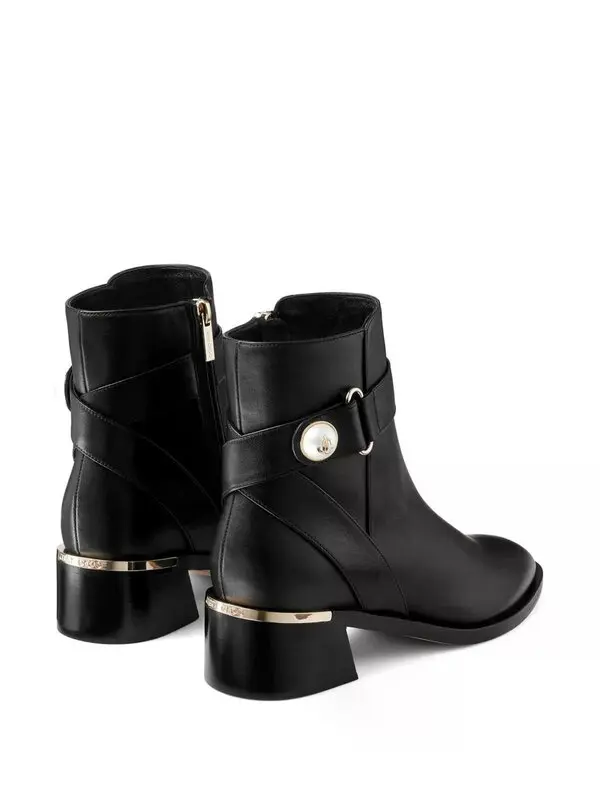 JIMMY CHOO Noor 45mm Ankle Boots - Black