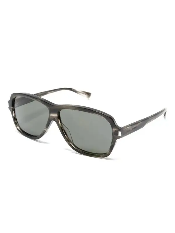 Saint Laurent Carolyn Oversized Sunglasses - Grey