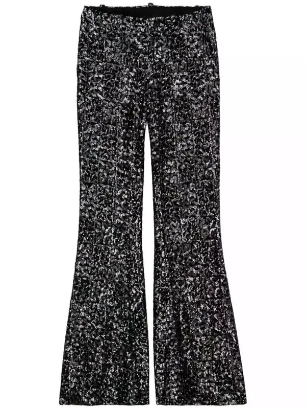 Zadig&Voltaire Prevy Sequin Trousers - Black