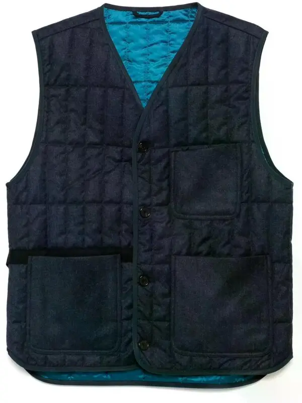 Paul Smith Flannel Quilted Gilet
