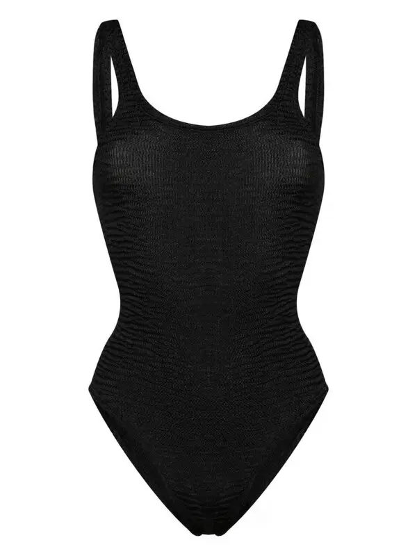 PARAMIDONNA Hailey Crinkled Swimsuit - Black