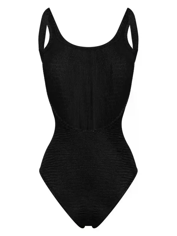 PARAMIDONNA Hailey Crinkled Swimsuit - Black