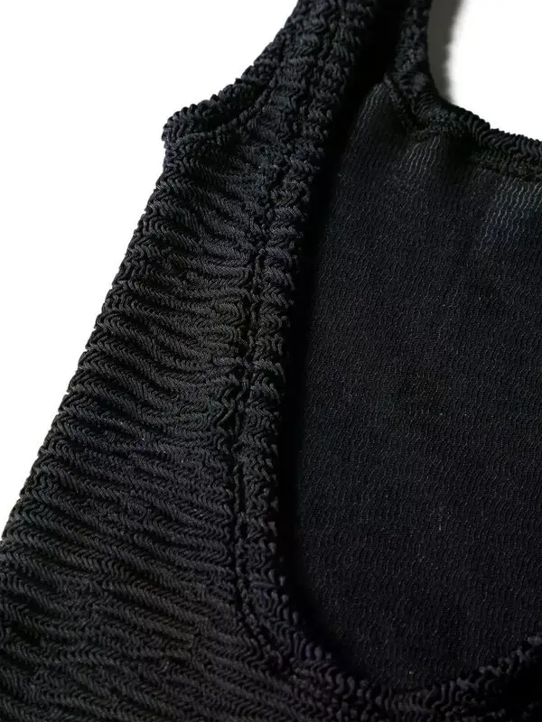 PARAMIDONNA Hailey Crinkled Swimsuit - Black