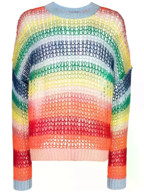 Dsquared2 Striped Crew-neck Jumper