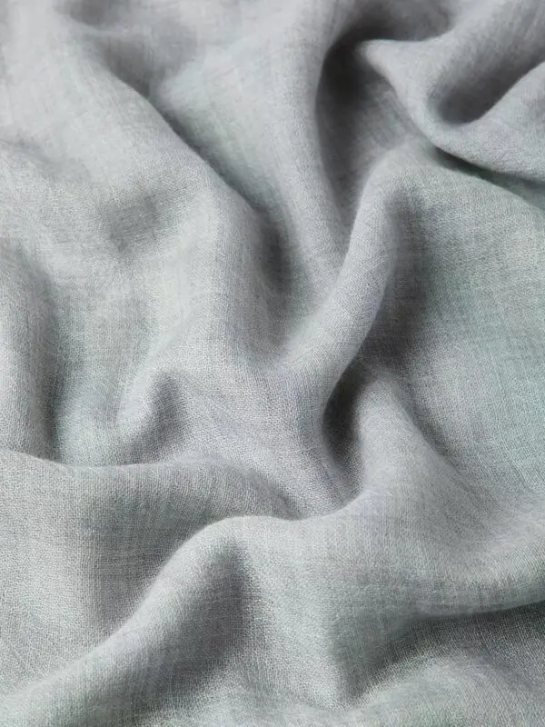 Brunello Cucinelli Fringed-edge Cashmere Scarf