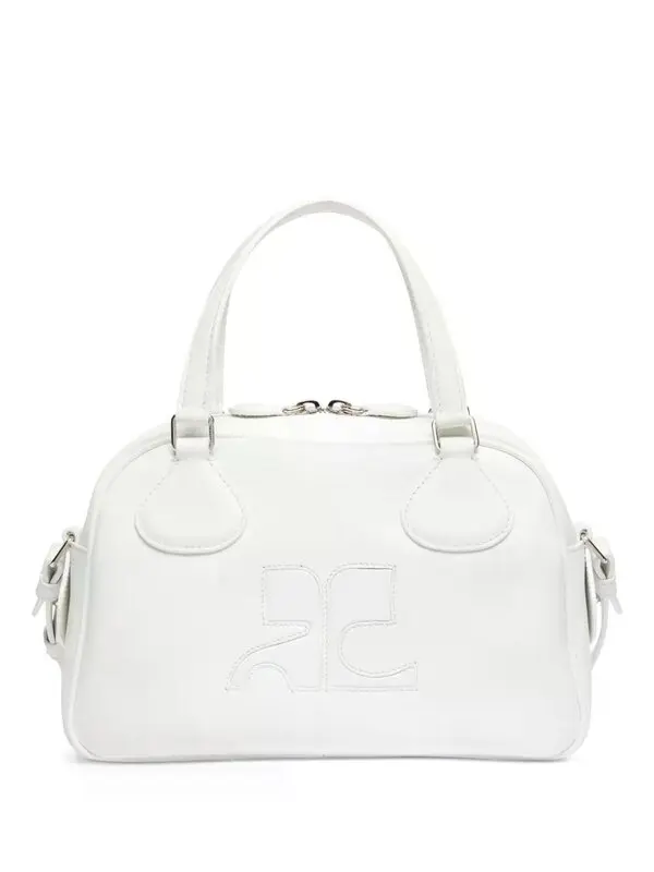COURREGES Reedition Leather Bowling Bag