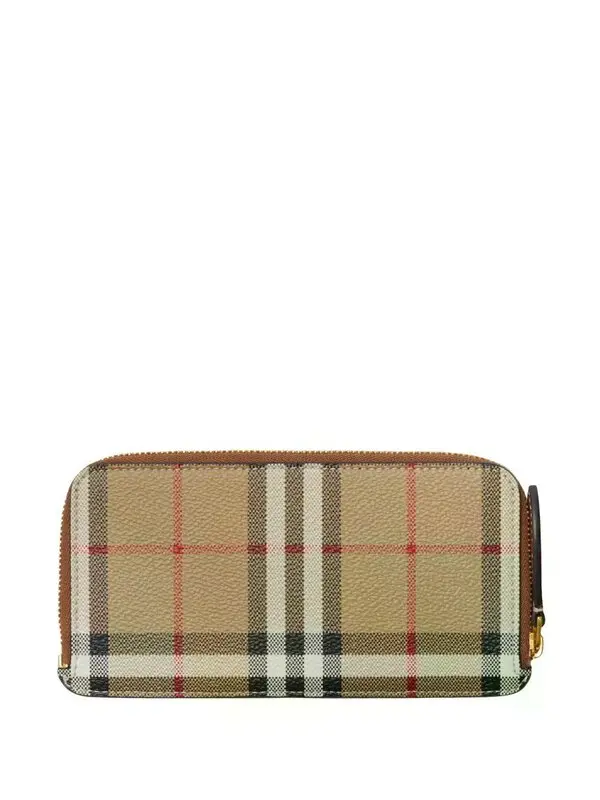 Burberry Vintage Check Wallet - Neutrals