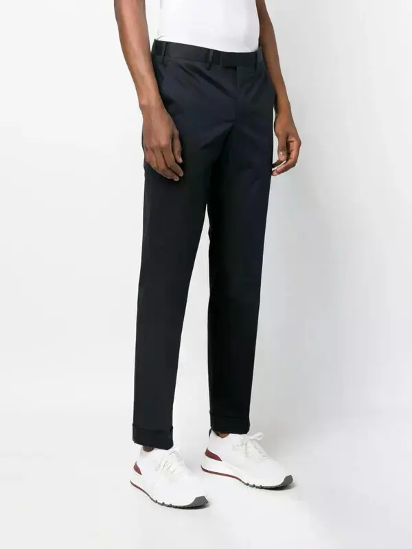 PT TORINO Slim-fit Cotton Tailored Trousers