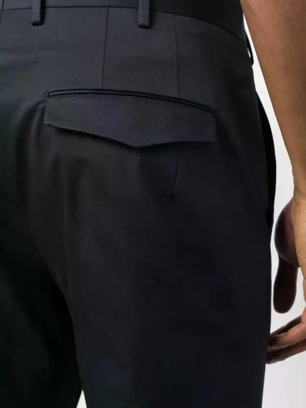 PT TORINO Slim-fit Cotton Tailored Trousers