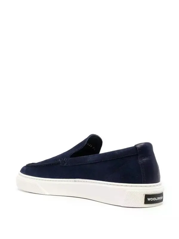 Woolrich Suede Slip-on Boat Shoes
