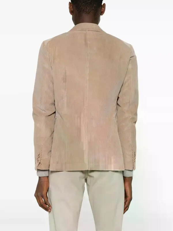 Tagliatore Corduroy Blazer - Neutrals