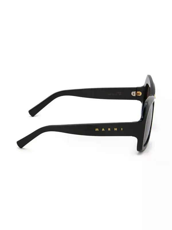 Marni Tiznit Oversize-frame Sunglasses - Black