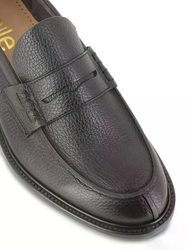 TASSINARI Textured Leather Loafers