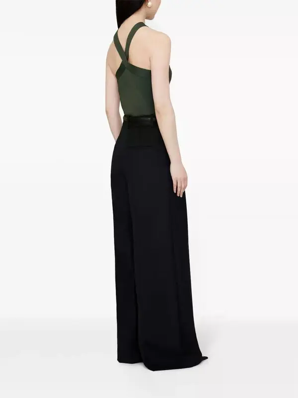 ANINE BING Brea Knitted Halterneck Top