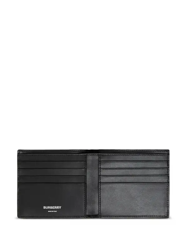 Burberry Check-print Wallet - Neutrals