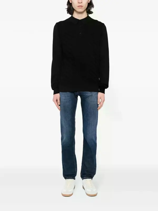 BOSS Virgin Wool-blend Top