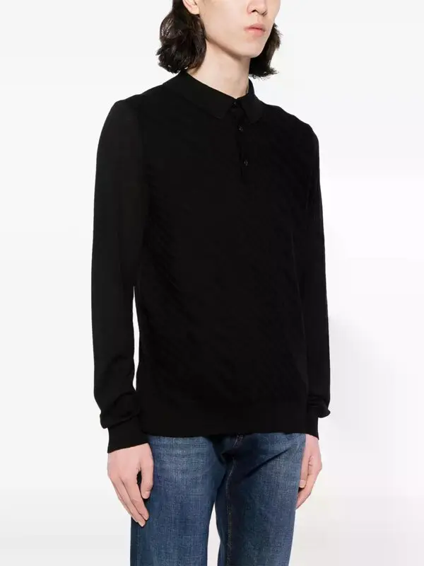 BOSS Virgin Wool-blend Top
