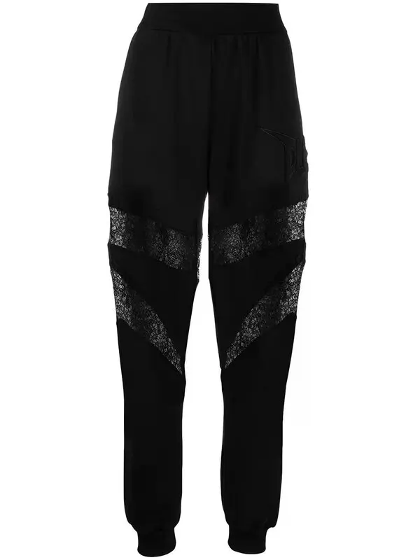 Philipp Plein Lace Panel Joggings