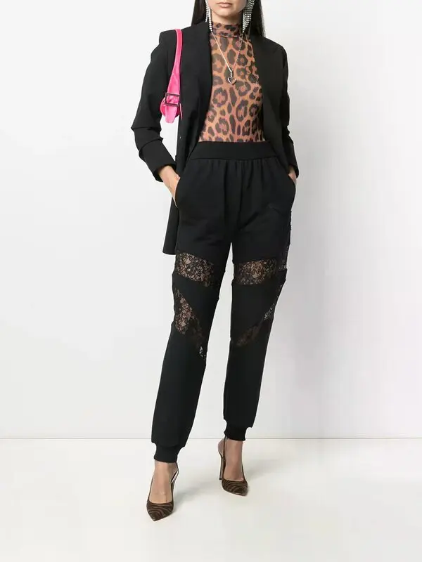 Philipp Plein Lace Panel Joggings