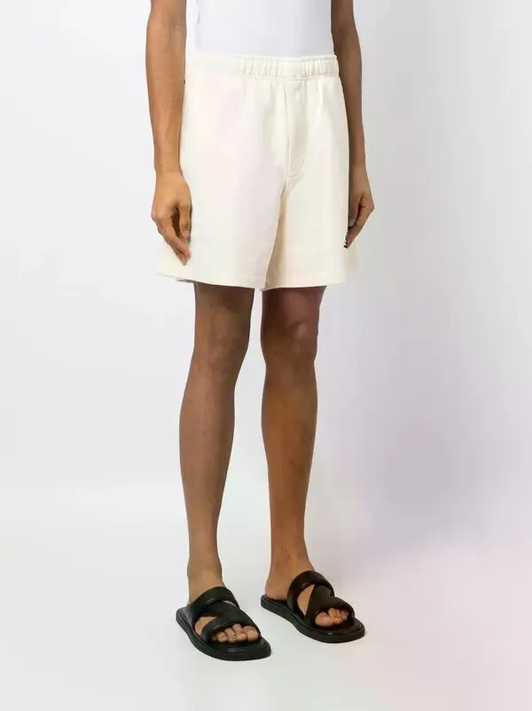 BODE Whatshisname Logo-print Cotton Track Shorts