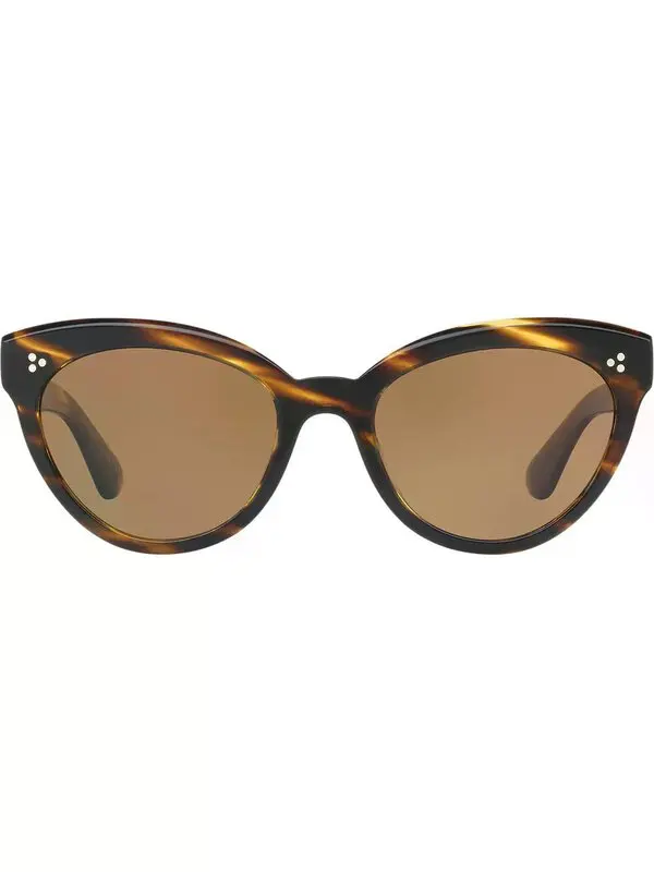 Oliver Spencer Roella Cat-eye Sunglasses - Black