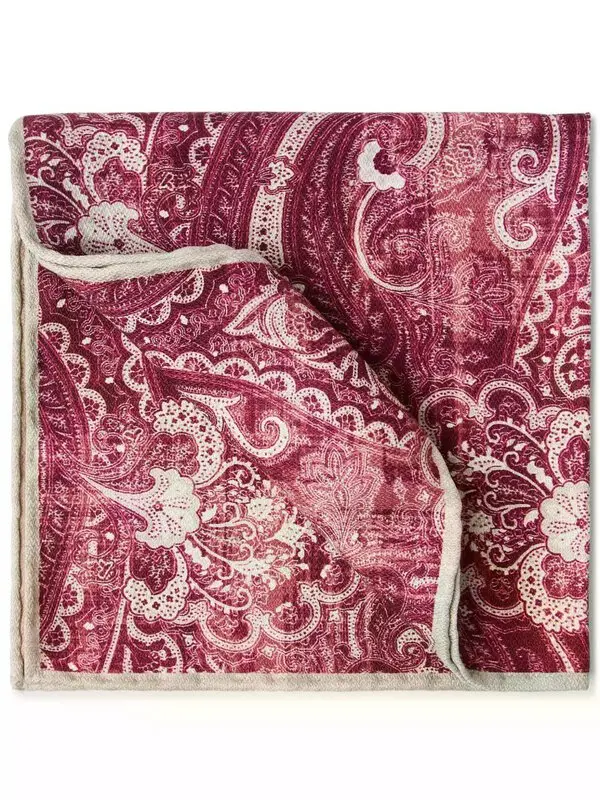 Brunello Cucinelli Double-face Pocket Square