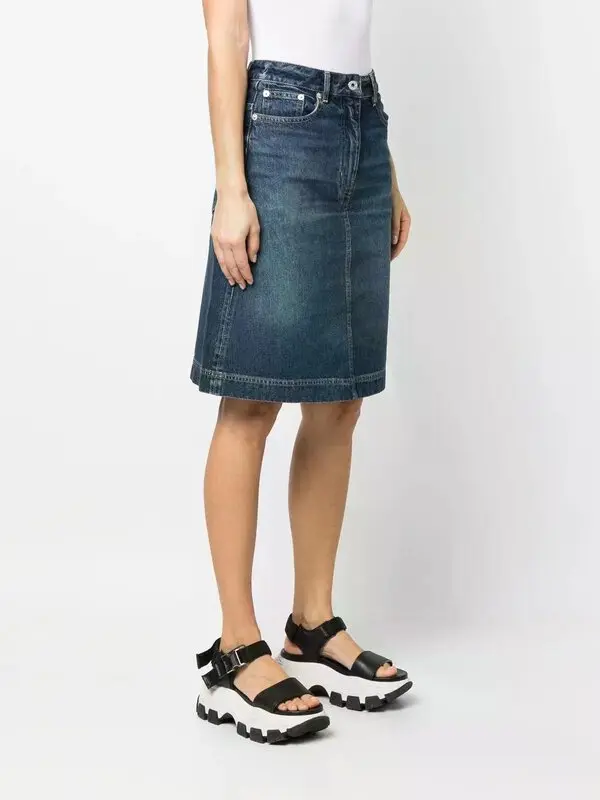 Kenzo Knee-length Denim Skirt
