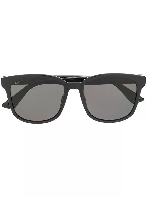 Gucci Square-frame Sunglasses - Black