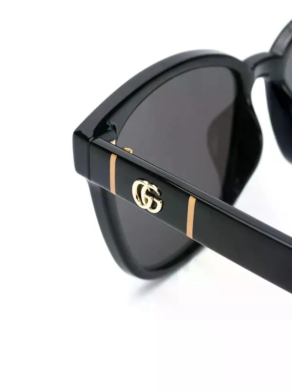 Gucci Square-frame Sunglasses - Black
