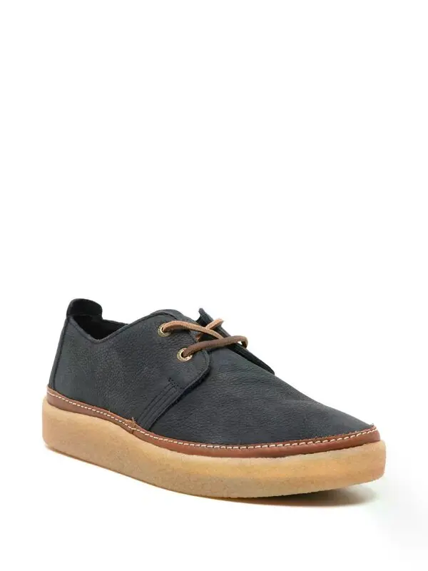 Clarks Clarkwood Nubuck Leather Sneakers