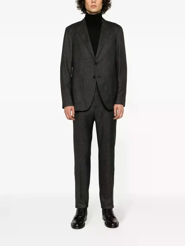 Caruso Single-breasted Wool Suit